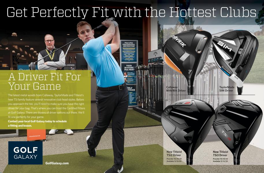 Golf Galaxy | Golf Digest | NOVEMBER 2020