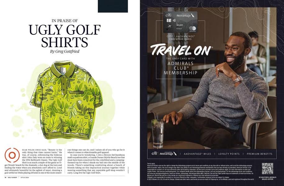 IN PRAISE OF UGLY GOLF SHIRTS | Golf Digest | STYLE 2024